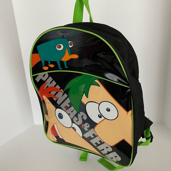 Disney | Accessories | Phineas And Ferb Kids Backpack | Poshmark